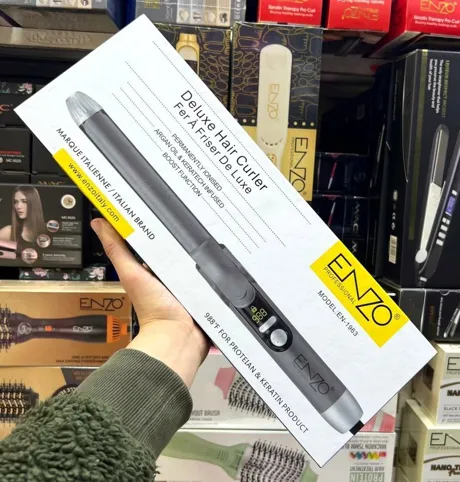 Lisseur DELUXE HAIR CURLER EN-1963 ENZO ♥♥ 🌷 🌷 – (FVP)